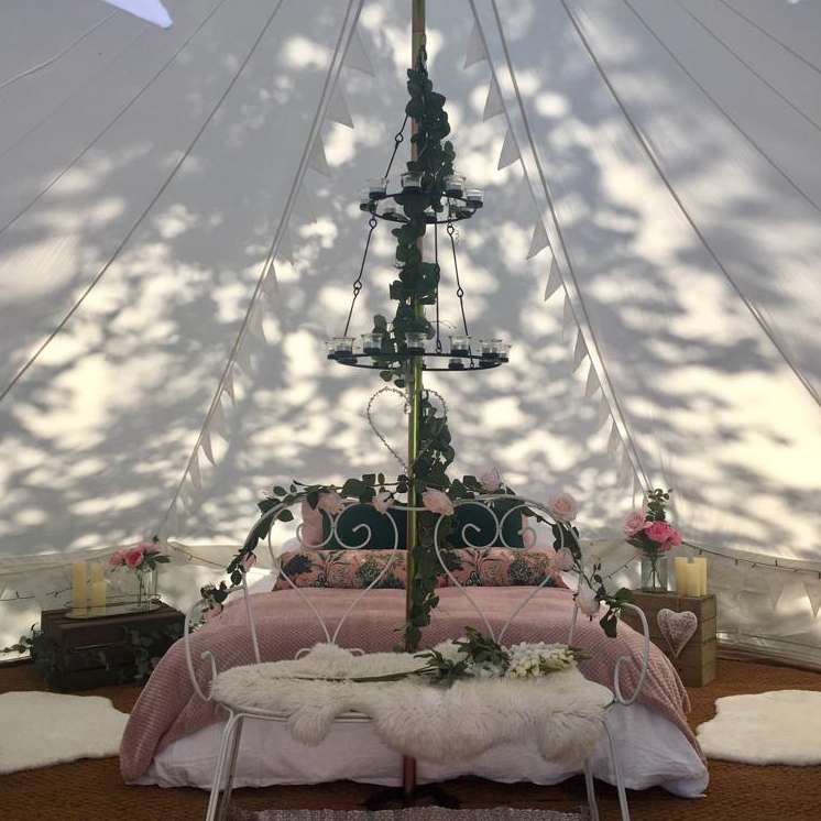 Themed Bell Tent in Leicestershire - Perfectly Pitched